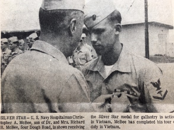 Remembering My brother Christopher A. McBee and his Silver Star – Rick ...